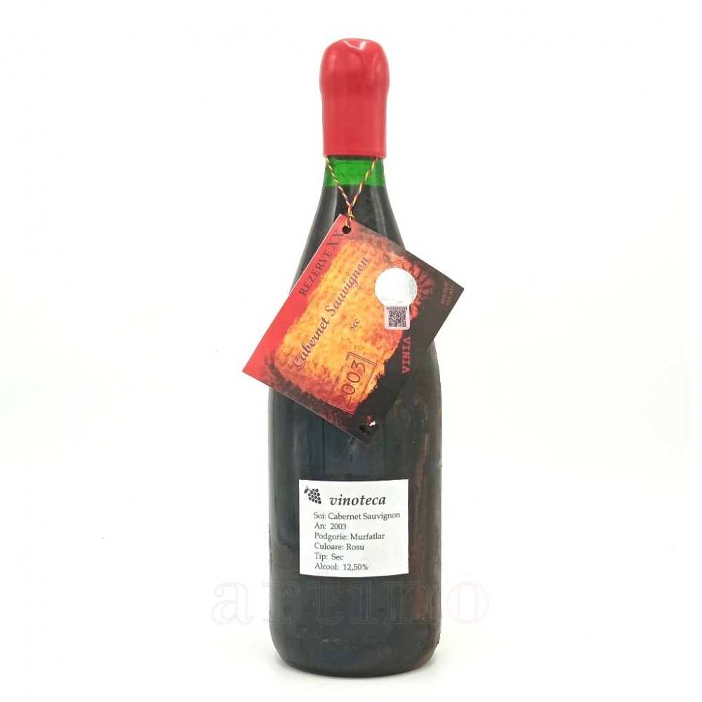 Vin Colectie 2003 Cabernet Sauvignon, Murfatlar, 1 Litru - ARTINO