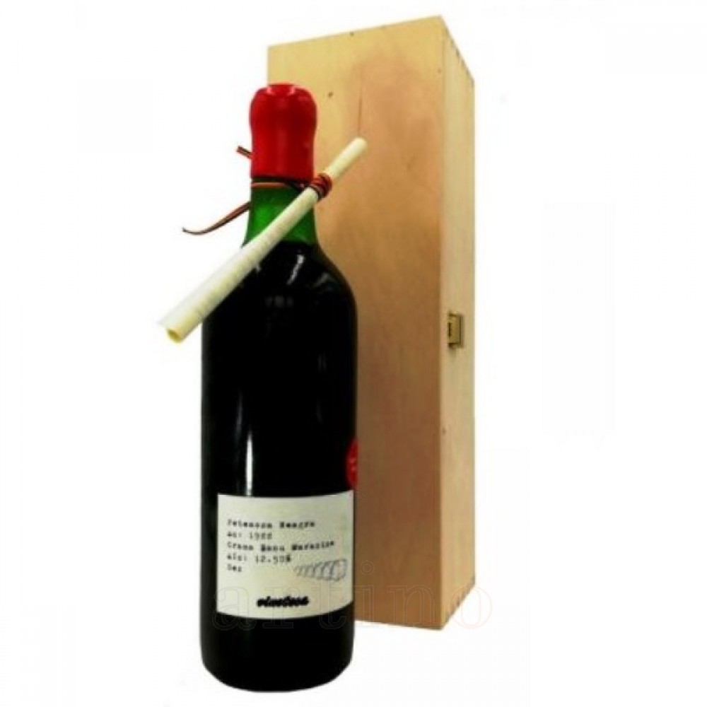 Vin Colectie Feteasca Neagra 1988, Banu Maracine + Cutie lemn cadou ...